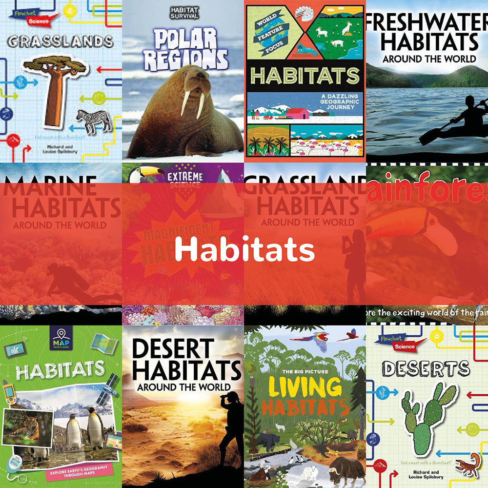 Books on Habitats for KS2 Science Classes — School Bargain Bookshop