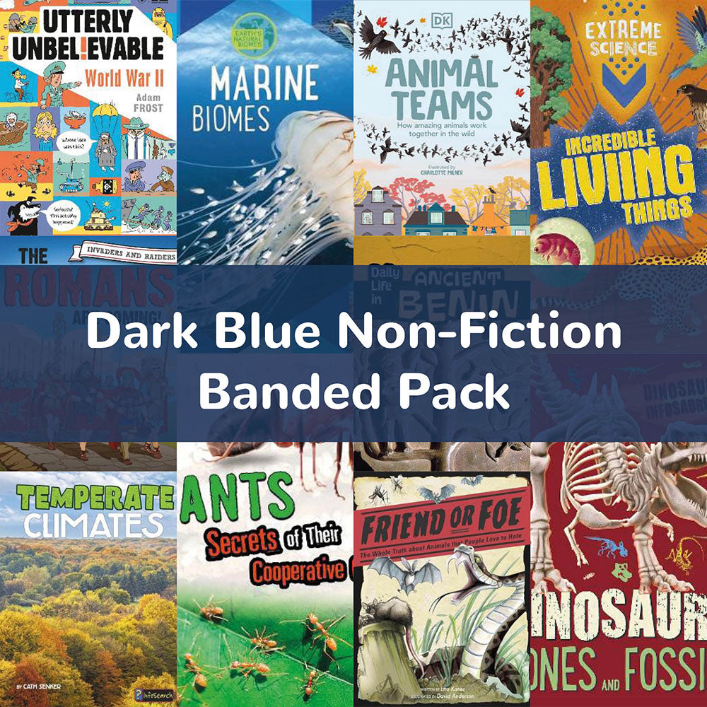 Books at Dark Blue Book Band Level | Book Bands for KS2 — School ...