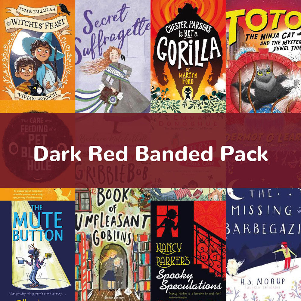 Books at Dark Red Banded Pack Band Level | Book Bands for KS2 — School ...