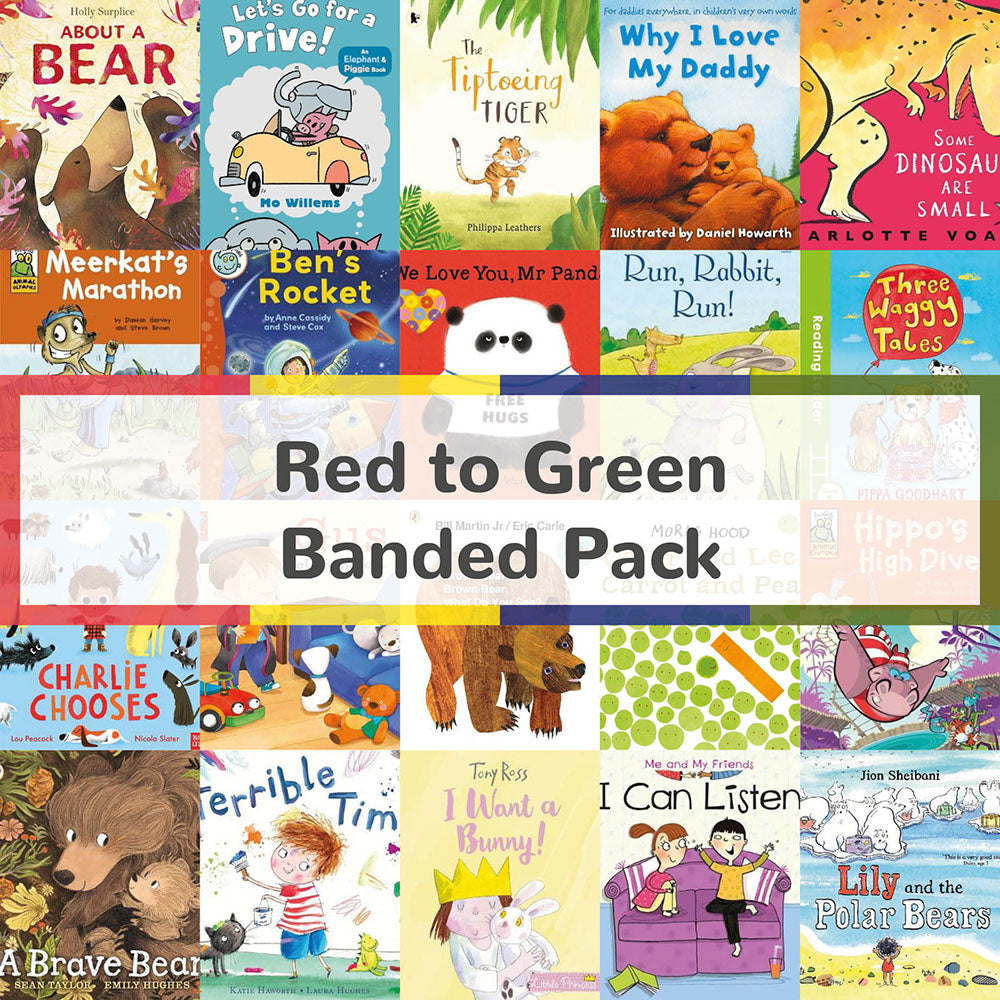 Banded Reading Collection | Red to Green Book Bands — School Bargain ...