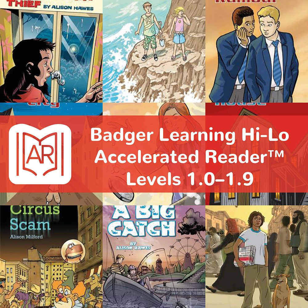 Badger Learning Accelerated Reader™ Levels 1.0–1.9 — School Bargain ...