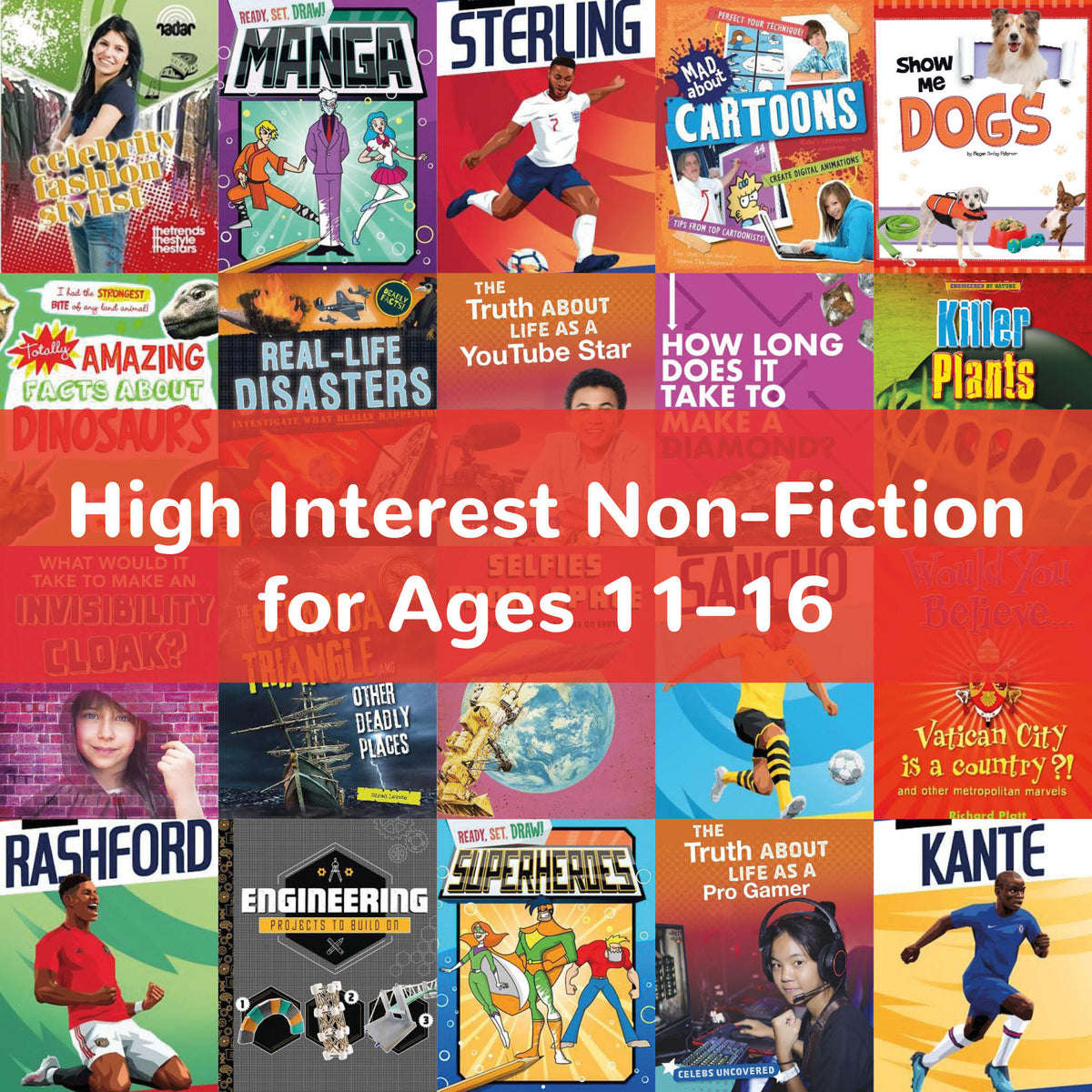 High Interest Non-Fiction for Ages 11-16 — School Bargain Bookshop