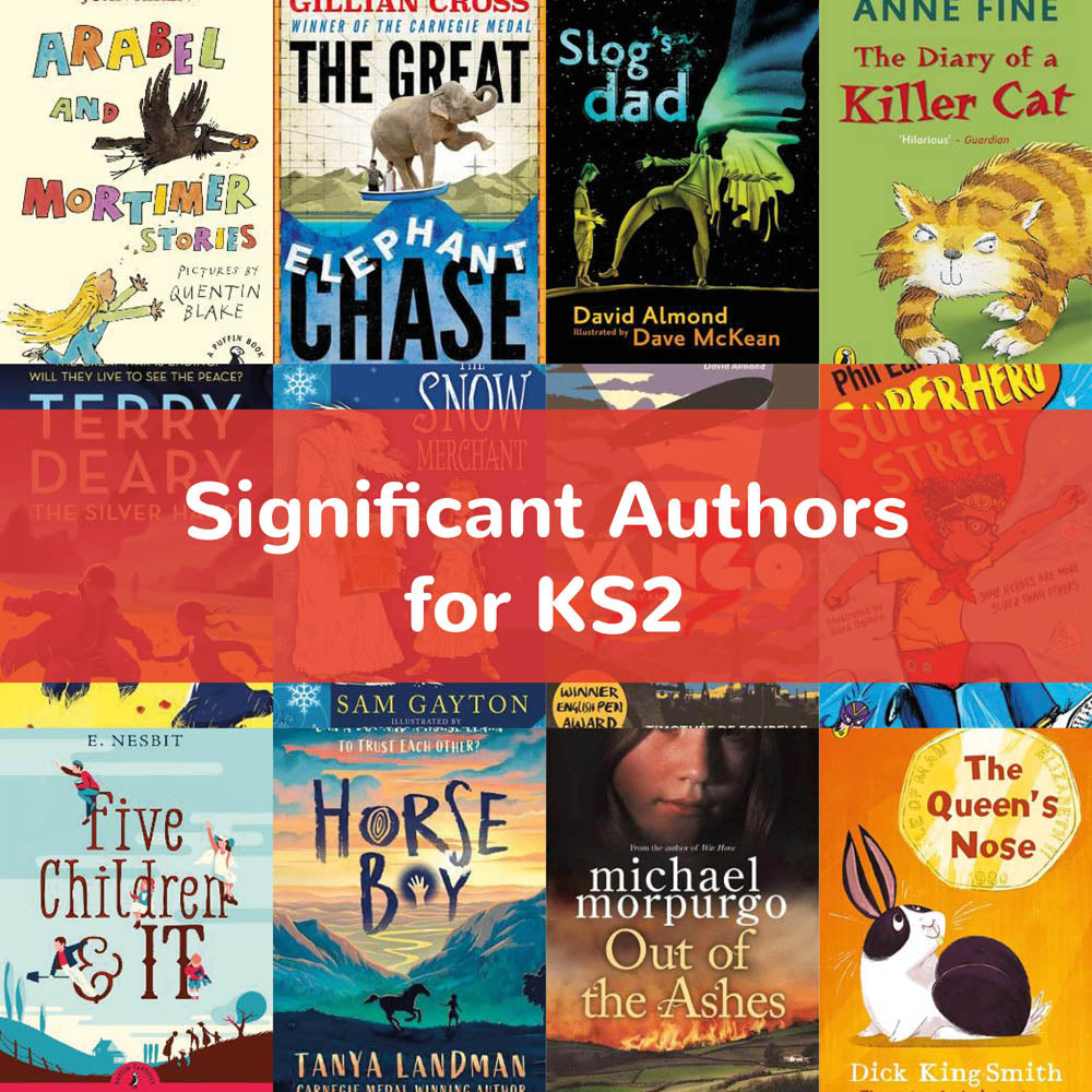 Significant Authors for KS2 | School Bargain Bookshop
