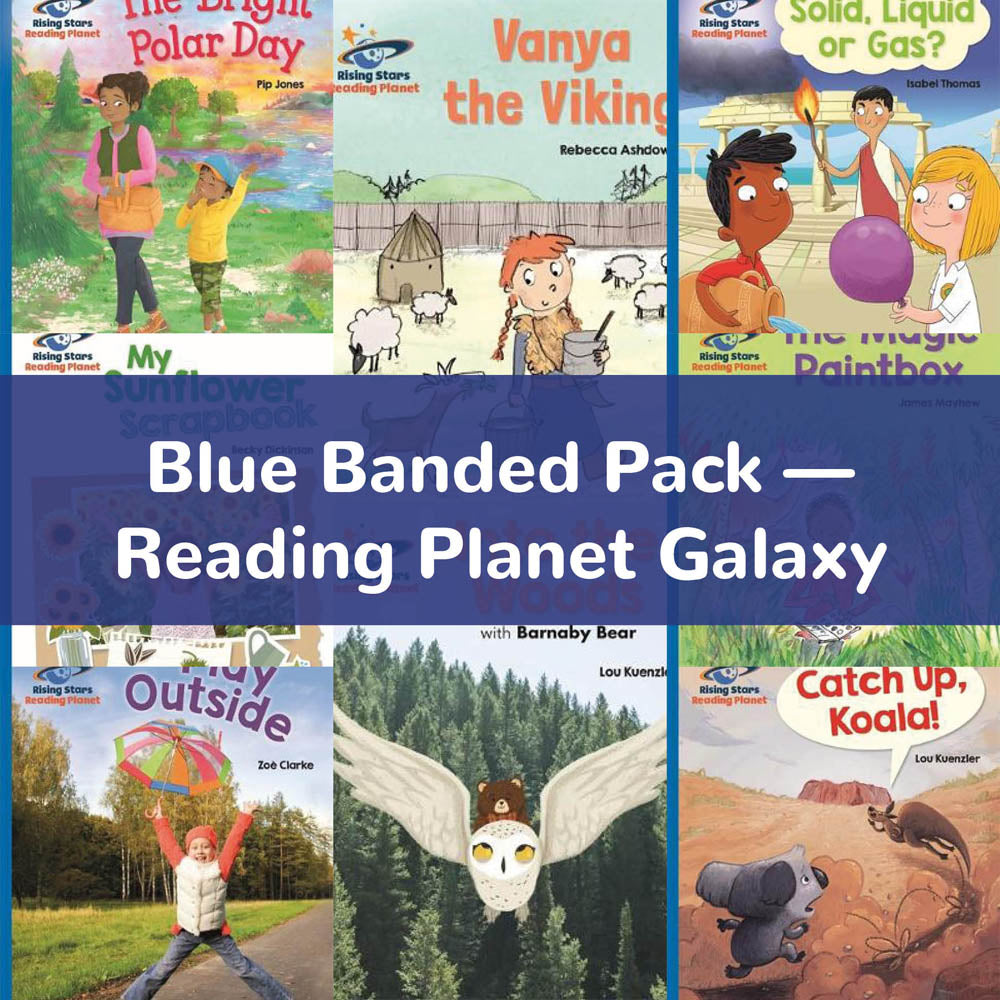 Blue Banded Pack — Reading Planet Galaxy — School Bargain Bookshop