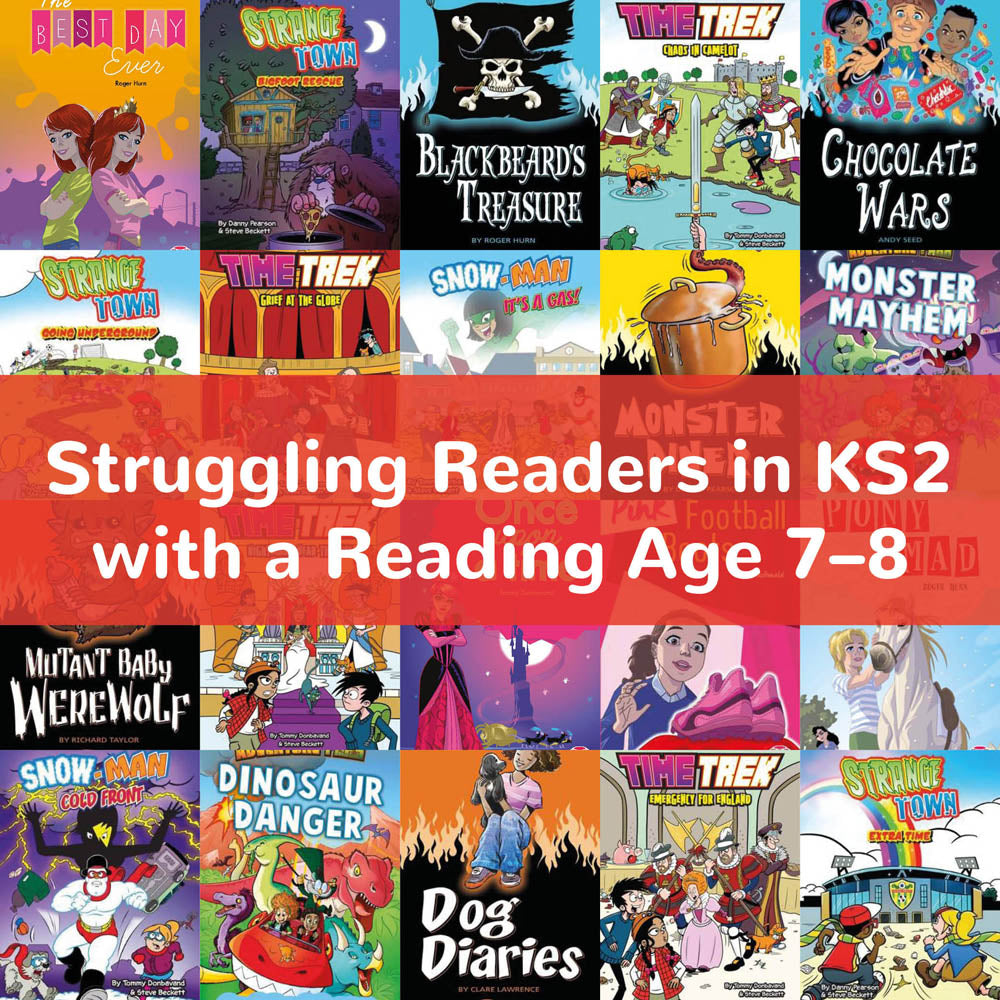 Struggling Readers in KS2 with a Reading Age 7–8 — School Bargain Bookshop