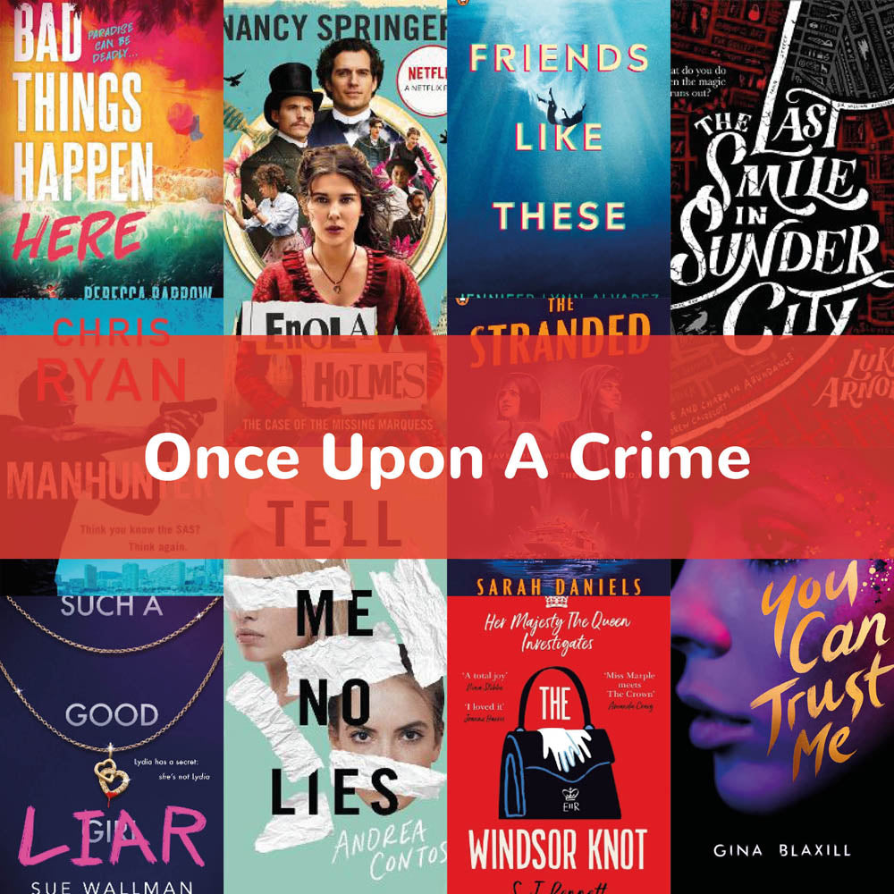 Once Upon A Crime | YA Crime Books | YA Mystery Novels — School Bargain ...