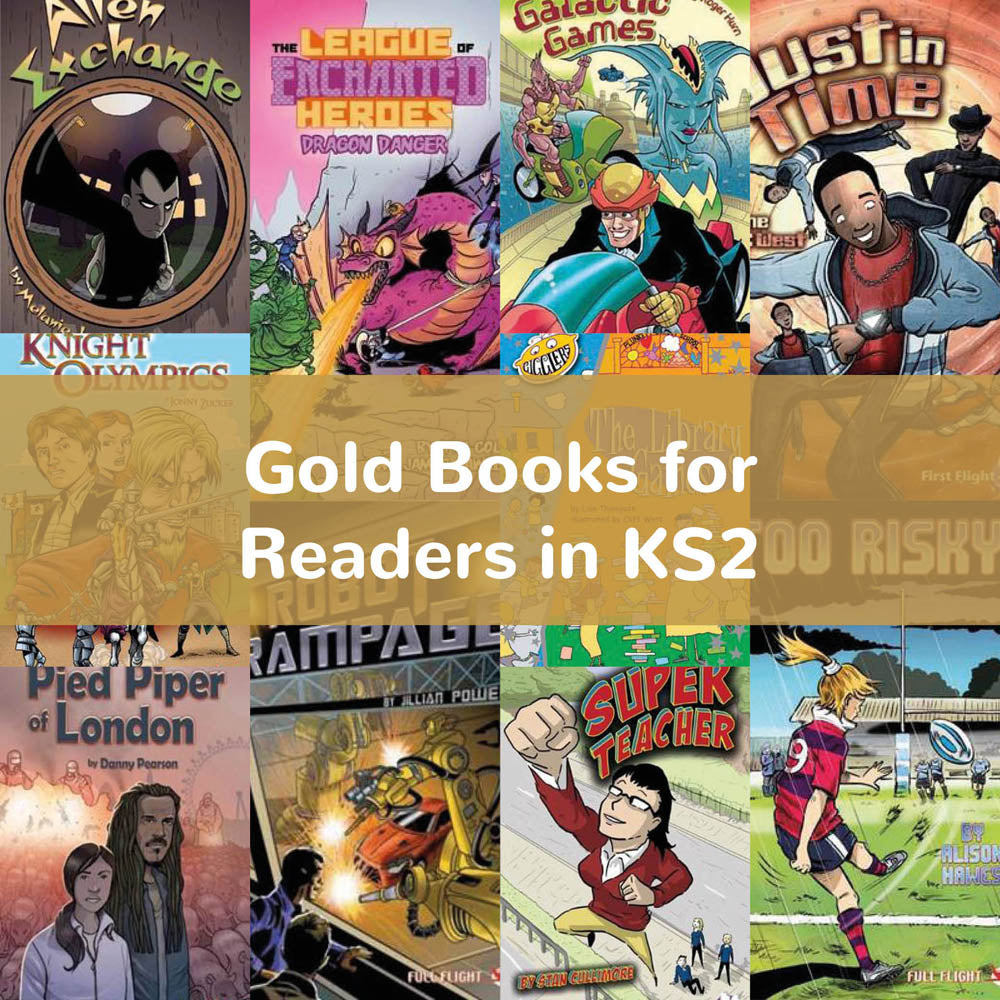 Gold Books for KS2 | Book Bands for Struggling Readers — School Bargain ...