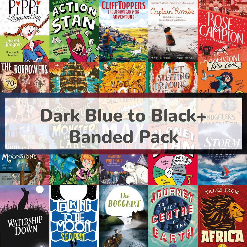 Dark Blue to Black Banded Pack | Book Bands for KS2 — School Bargain ...