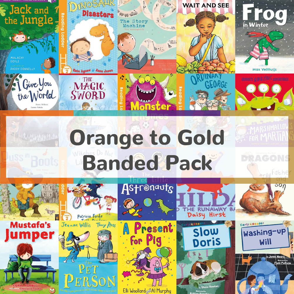 Orange to Gold Book Band Level | Cheap Banded Books — School Bargain ...