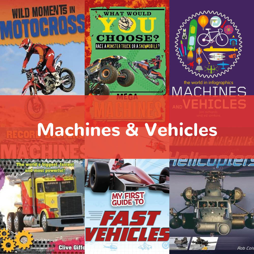 Machines & Vehicles KS2 — School Bargain Bookshop