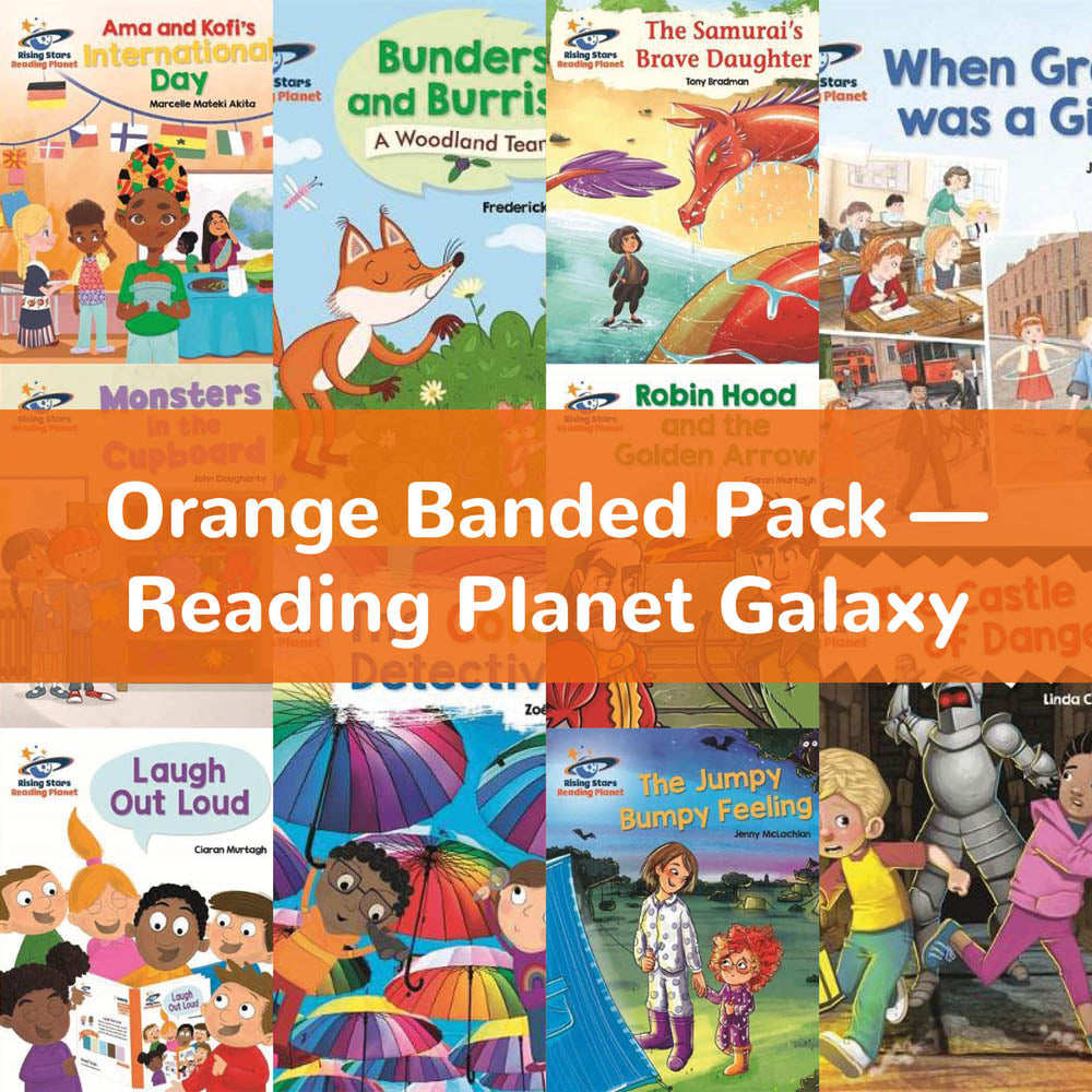 Orange Banded Pack — Reading Planet Galaxy - — School Bargain Bookshop